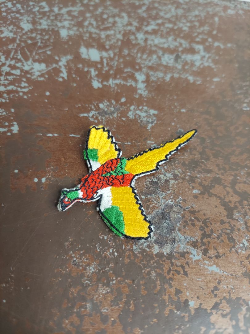 1960s Golden Pheasant embroidered patch – Jackson Square