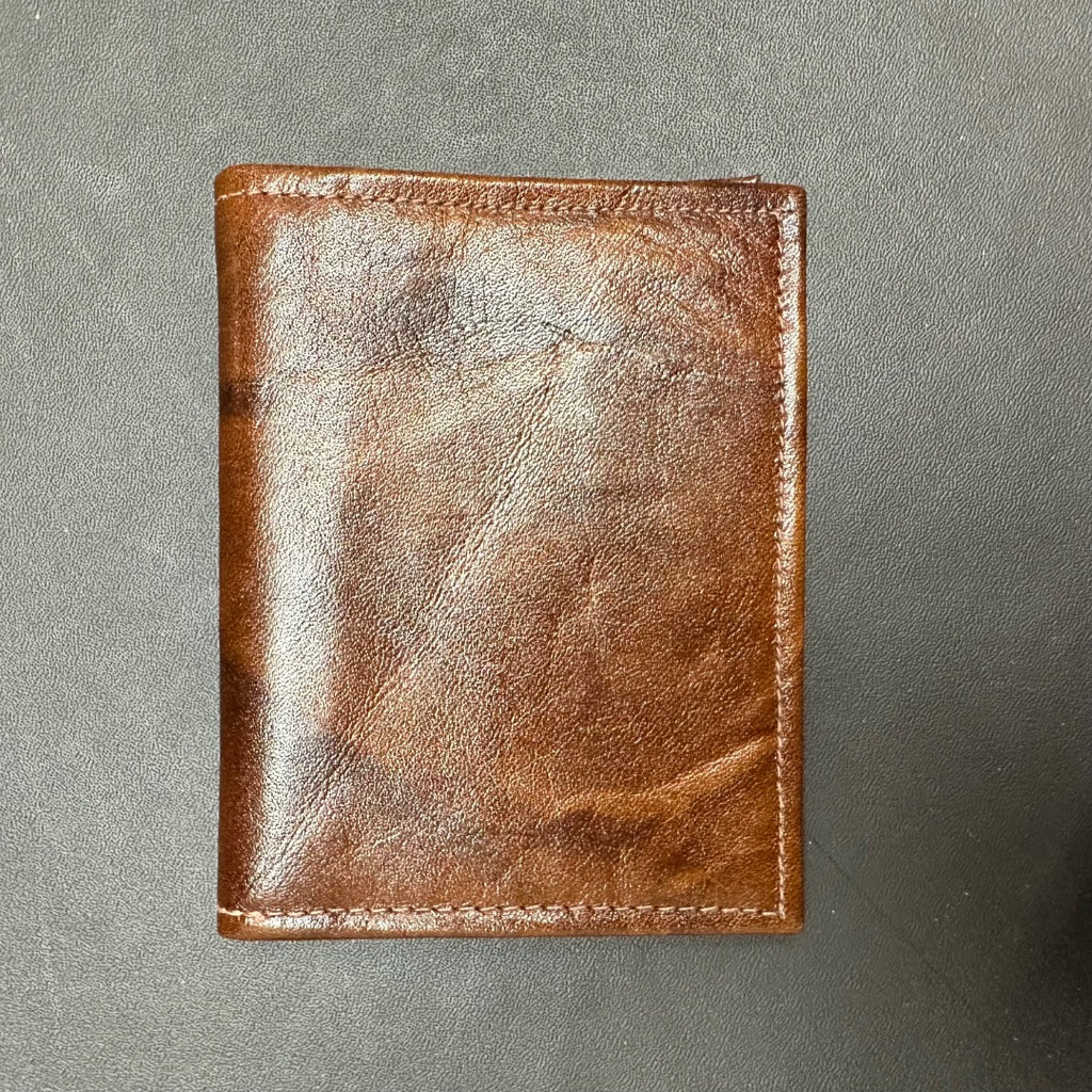 Vintage Winston Marbled Florentine Cowhide Bifold Men’s Wallet ...